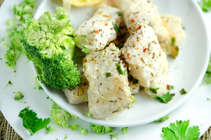 Baked Fish Fillets with Creamy Sauce - Chefjar