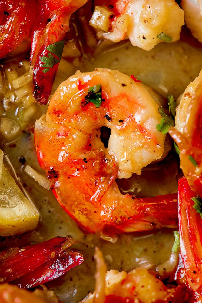 Sticky Buttery Honey Garlic Shrimp - Chefjar