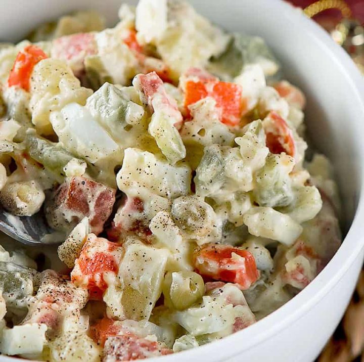 AUTHENTIC RUSSIAN SALAD RECIPE - Chefjar