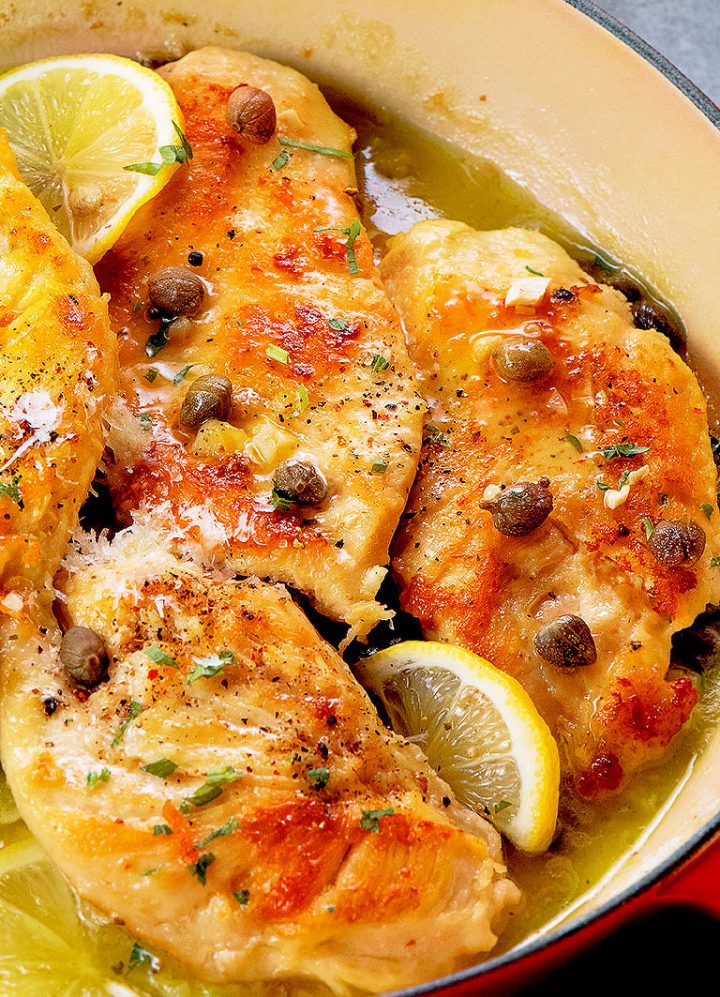 LEMON CHICKEN PICCATA - Chefjar