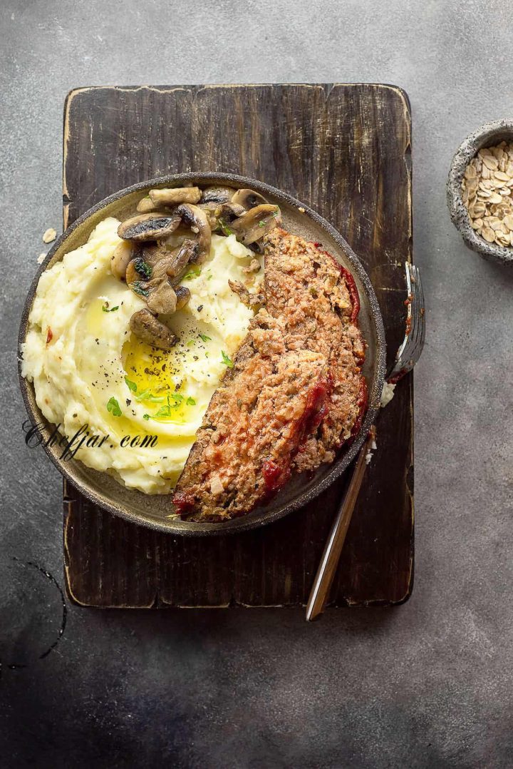 Meatloaf with Oatmeal - Chefjar