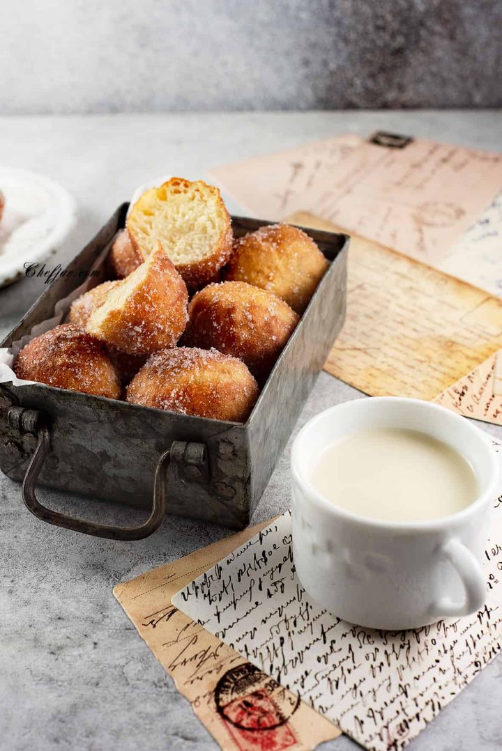 Homemade Italian Zeppole Donuts - Chefjar