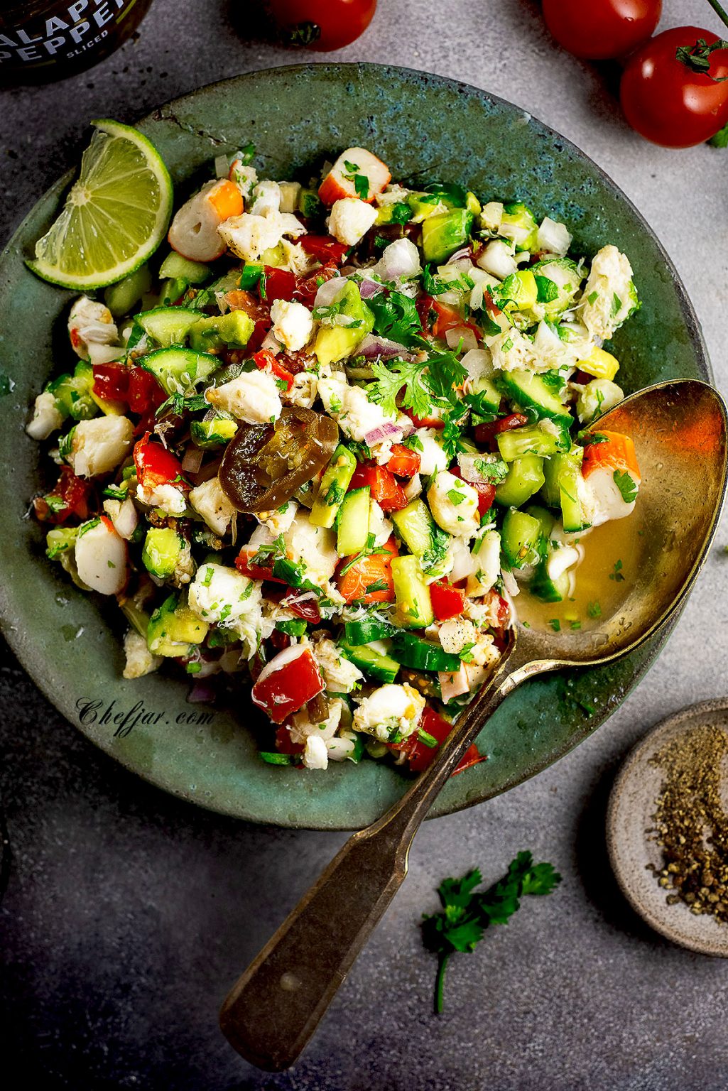 Jaiba Ceviche Recipe (Crab Salad) - Chefjar