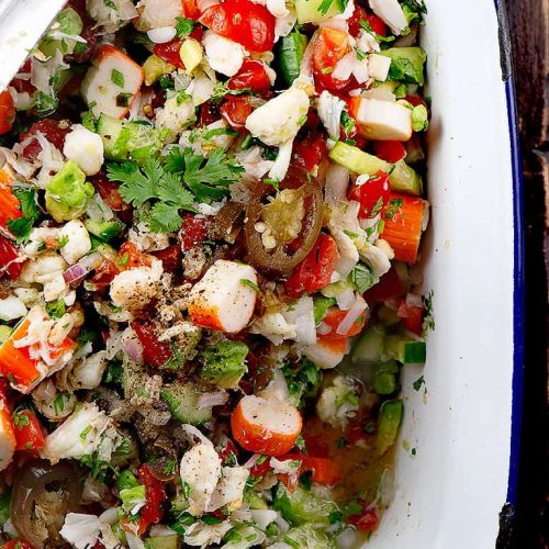 Jaiba Ceviche Recipe (Crab Salad) - Chefjar