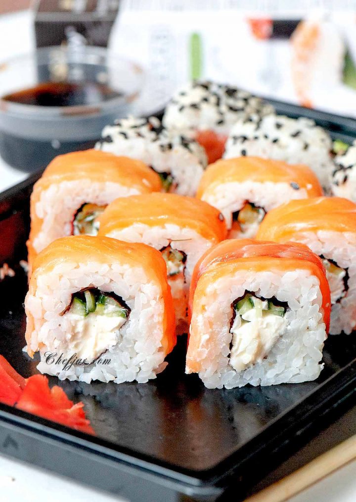 Philadelphia Roll Recipe - Chefjar