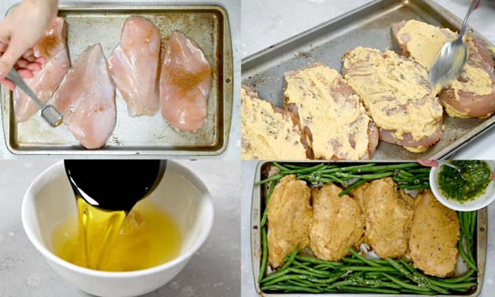 Sheet Pan Hummus Crusted Chicken Breast - Chefjar