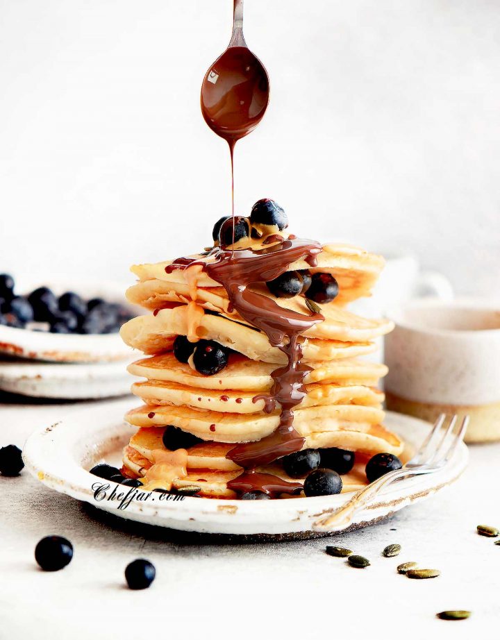 Pancakes with Oat Milk - Chefjar