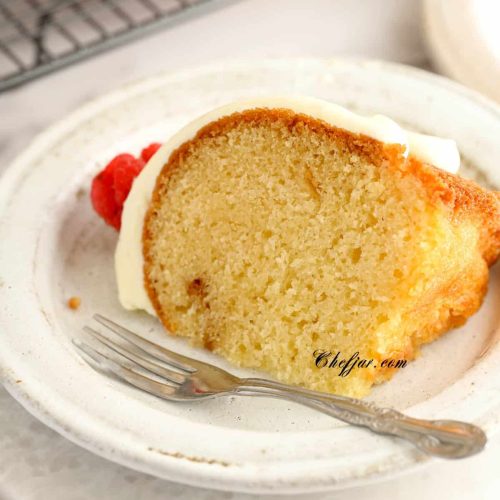 Vanilla Bundt Cake from Scratch - Chefjar