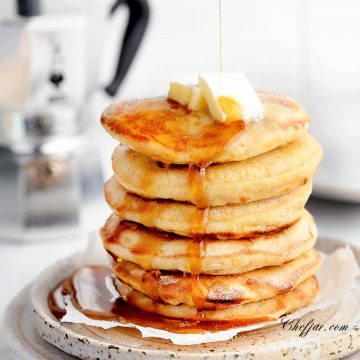 Fluffy Pancake Recipe Without Baking Powder - Chefjar