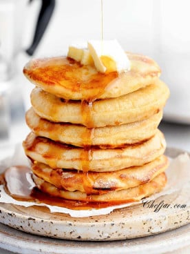Easy 3 Ingredient Pancakes - Chefjar