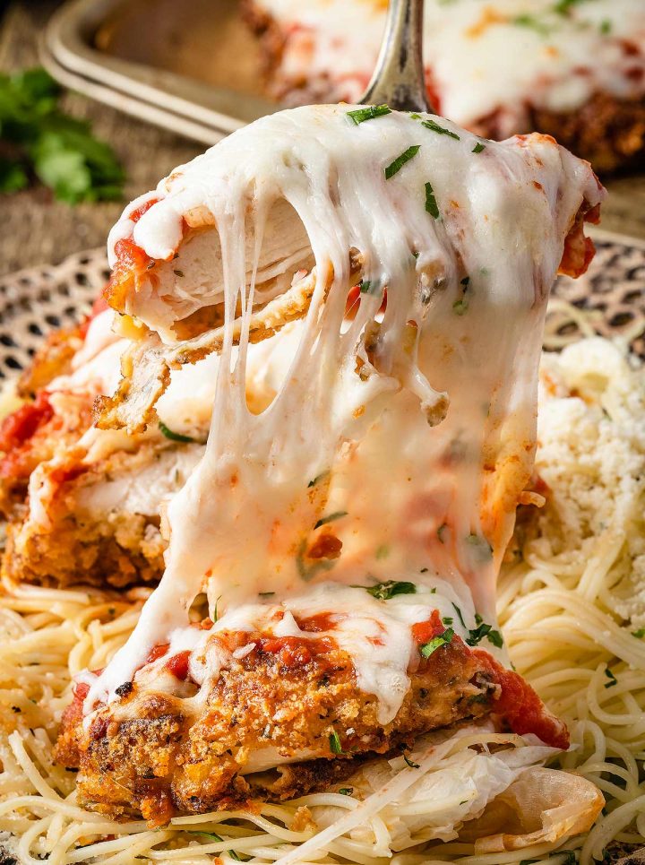 Crispy Chicken Parmesan Recipe - Chefjar