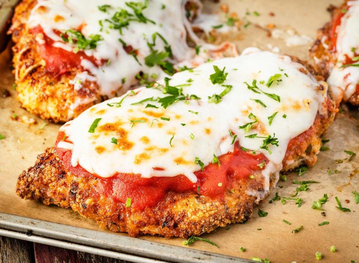 Crispy Chicken Parmesan Recipe - Chefjar