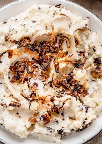 Caramelized Shallot Mashed Potatoes - Chefjar