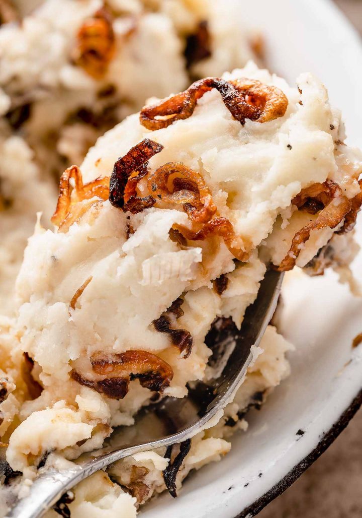 Caramelized Shallot Mashed Potatoes - Chefjar