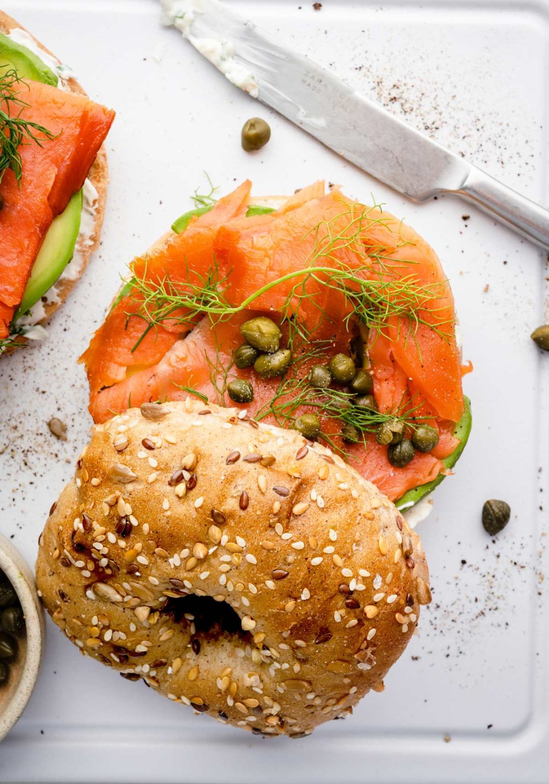 Smoked Salmon Bagel - Chefjar