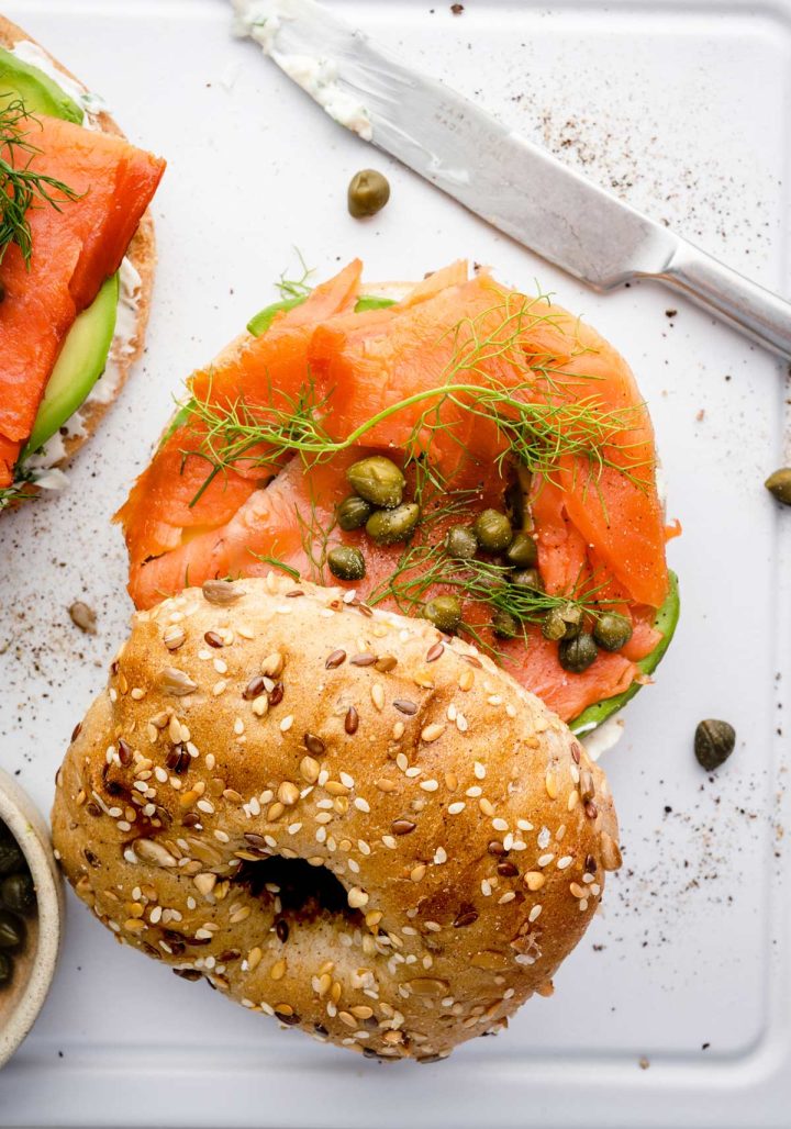Smoked Salmon Bagel - Chefjar