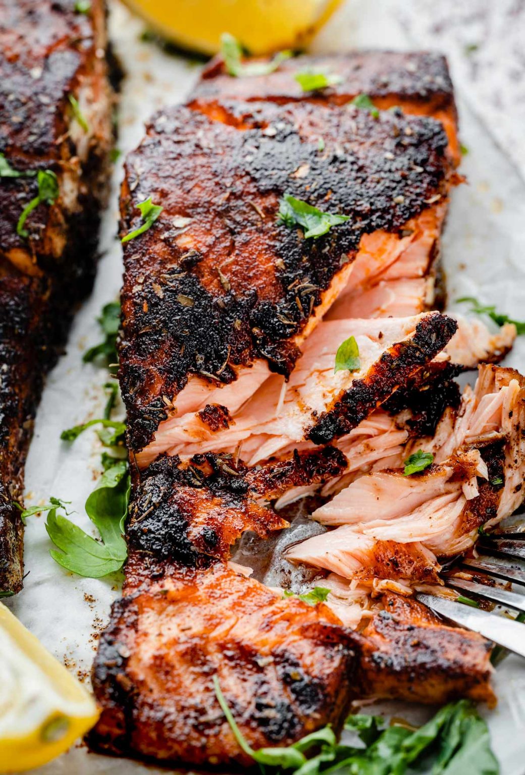 Sumac Blackened Salmon - Chefjar