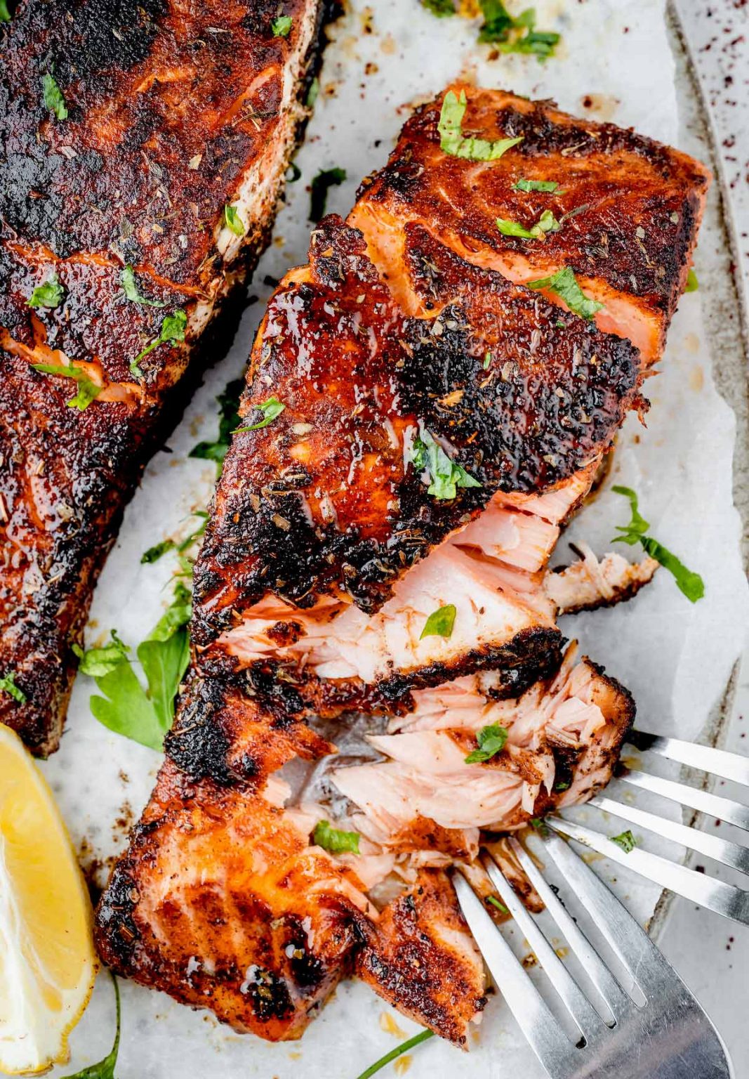 Sumac Blackened Salmon - Chefjar