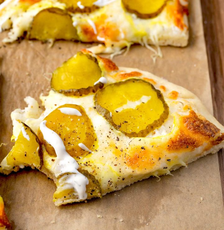 Viral Tiktok Dill Pickle Pie Pizza - Chefjar