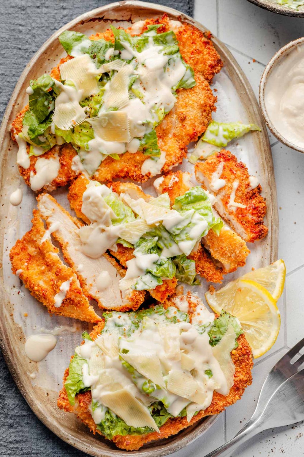Air Fryer Chicken Caesar Cutlets - Chefjar
