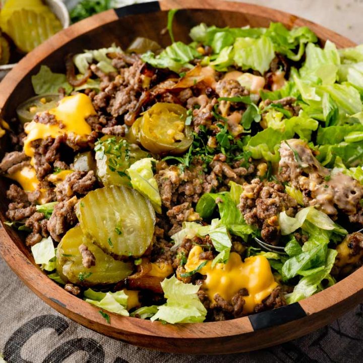 Burger Salad - Chefjar