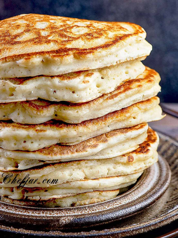 Fluffy Pancake Recipe Without Baking Powder - Chefjar