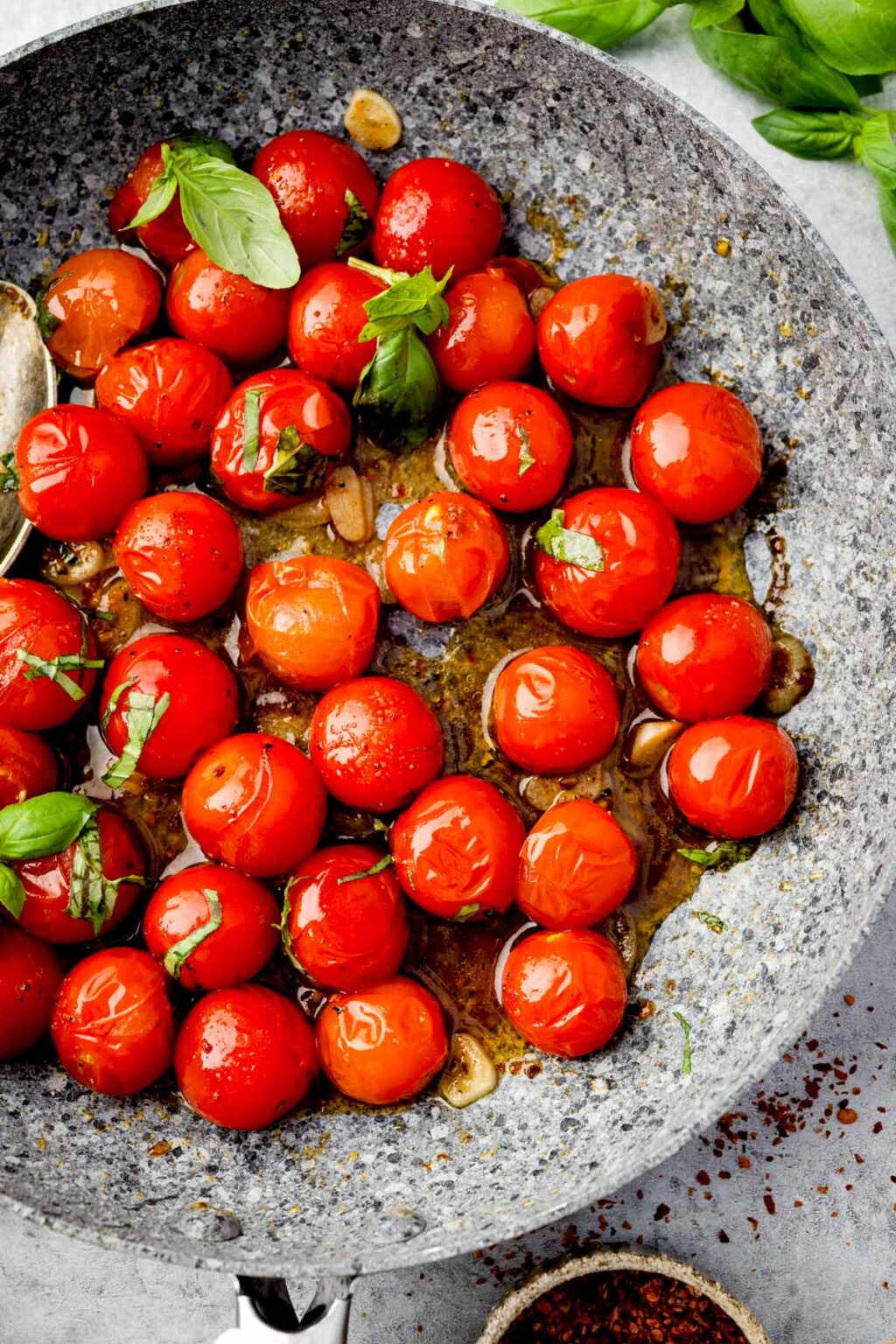 Blistered Tomatoes - Chefjar