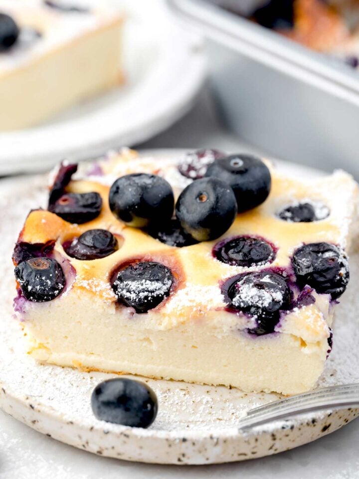 Blueberry Cottage Cheese Breakfast Bake (High Protein!) - Chefjar